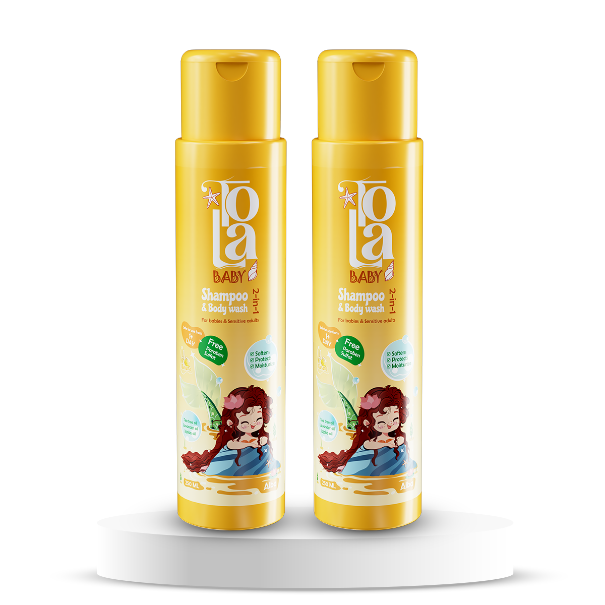 Tola Baby Shampoo & Body Wash 2-in-1 (1+1) – Alba Pharma